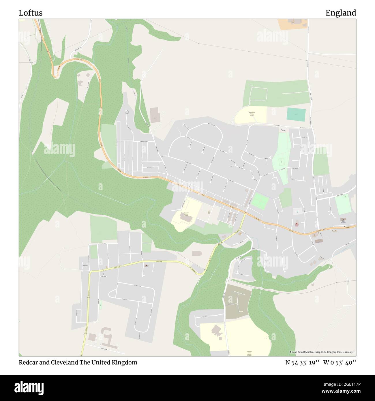 Redcar map hi-res stock photography and images - Alamy