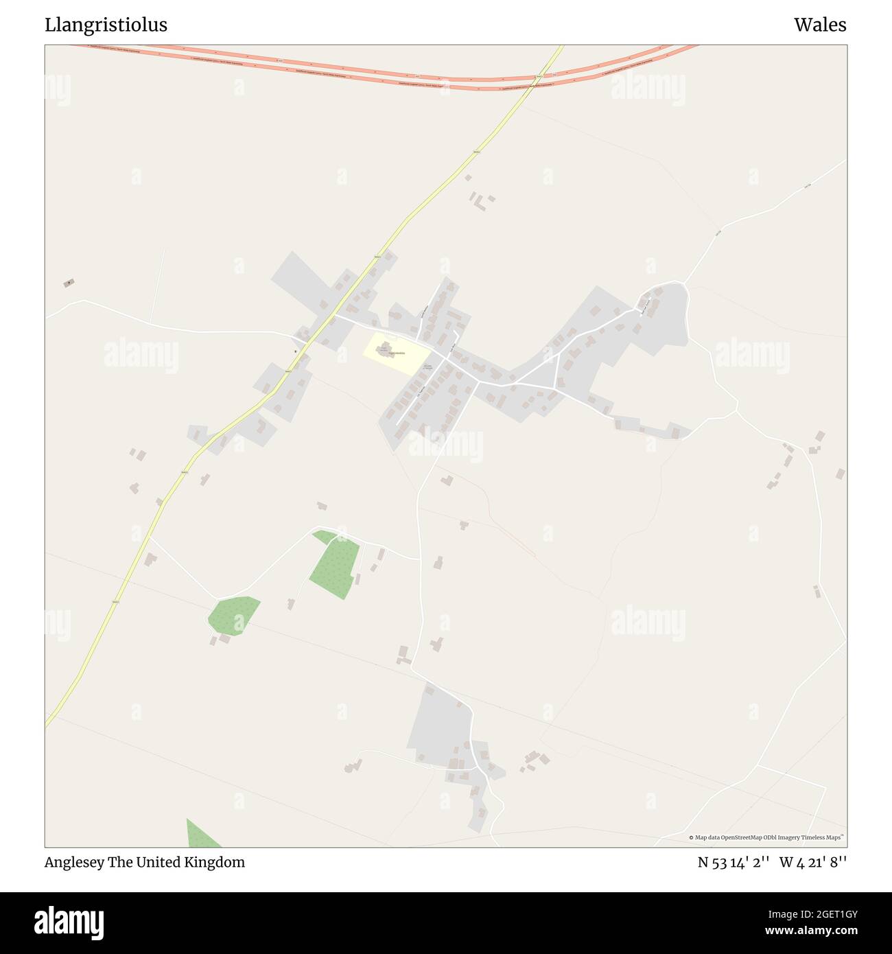 Map of anglesey Cut Out Stock Images & Pictures - Alamy