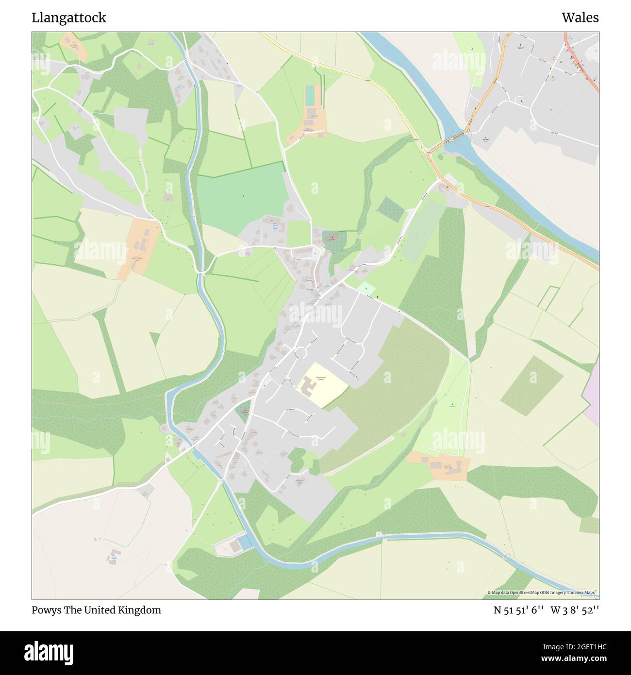 Kingdom of powys map hi-res stock photography and images - Alamy