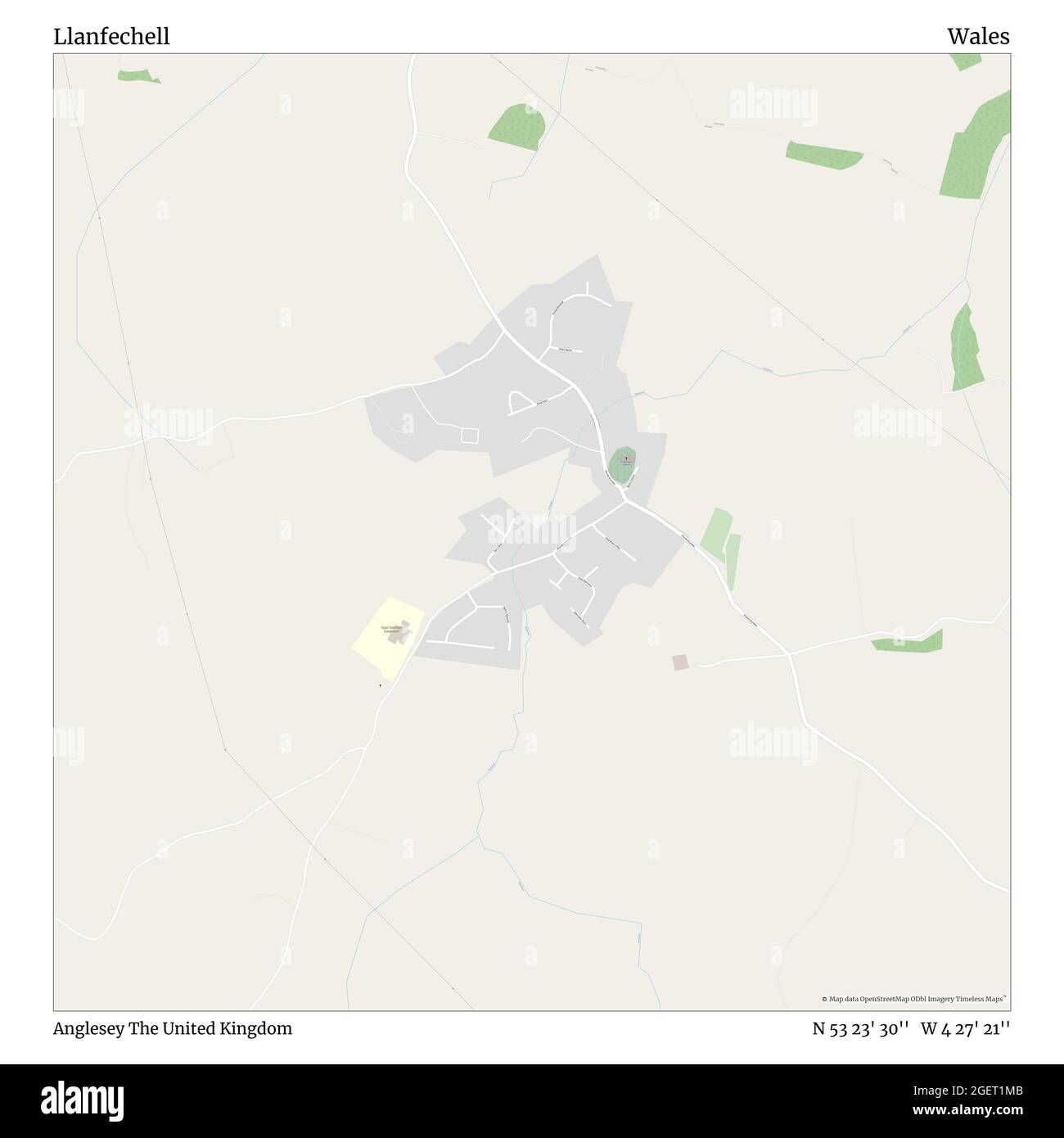 Map of anglesey hi-res stock photography and images - Alamy