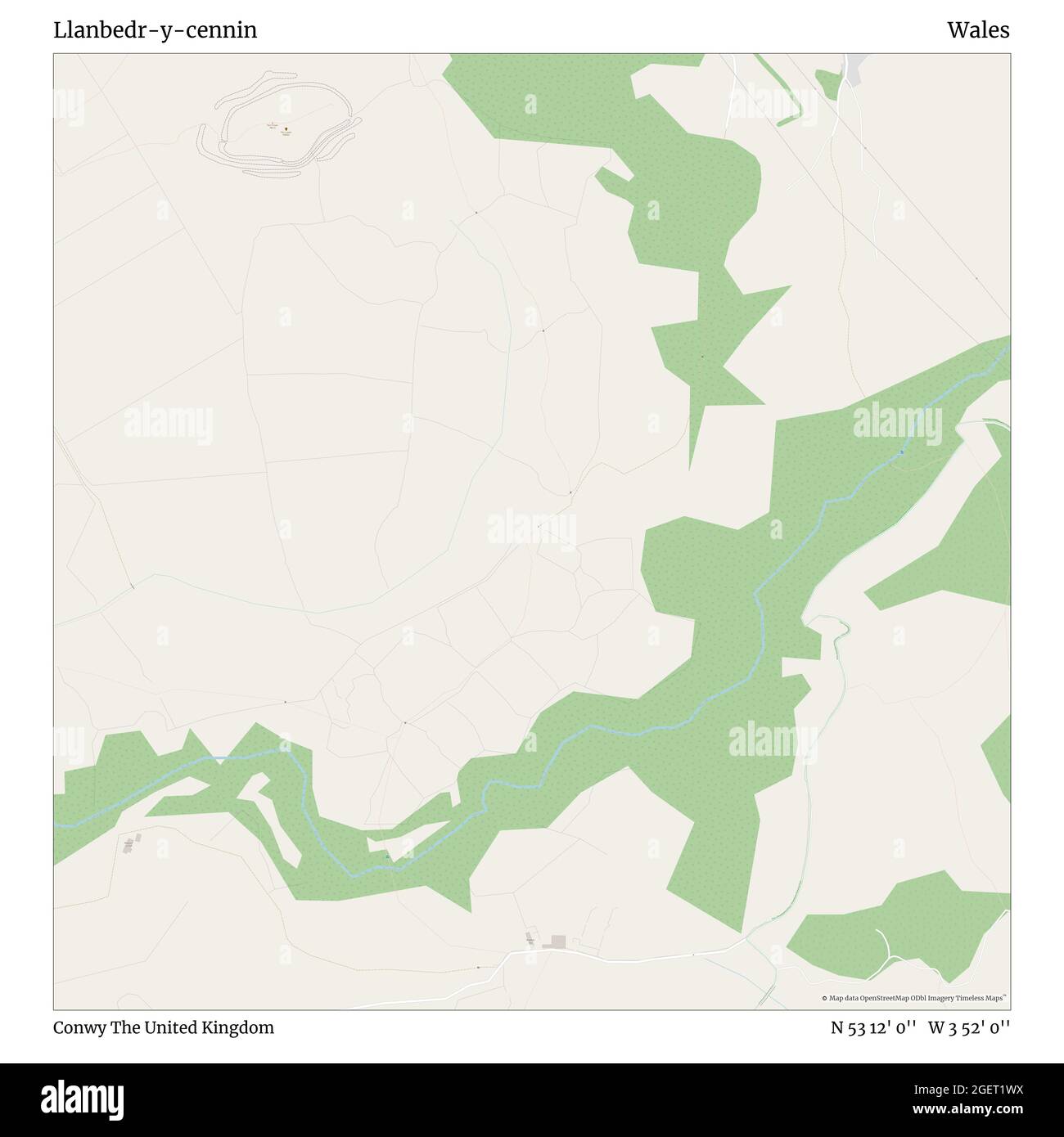 Llanbedr-y-cennin, Conwy, United Kingdom, Wales, N 53 12' 0'', W 3 52 ...