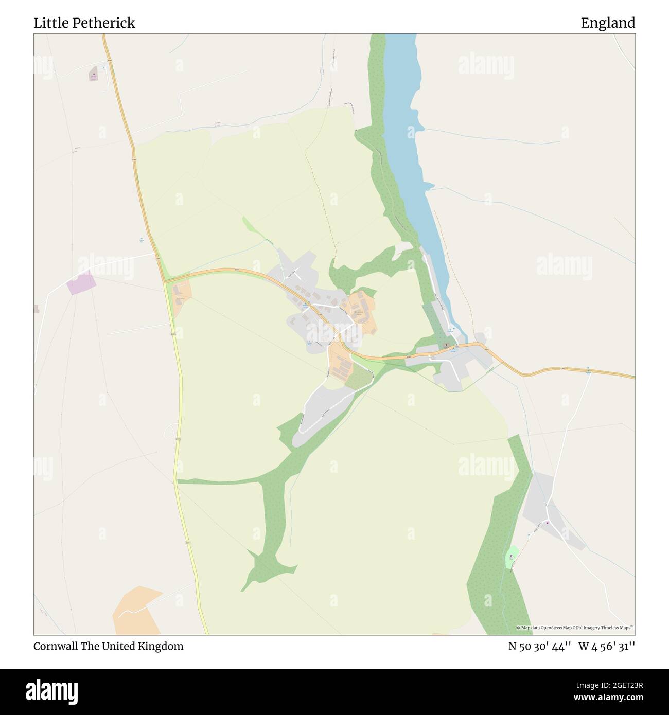 Little Petherick, Cornwall, United Kingdom, England, N 50 30' 44'', W 4 ...