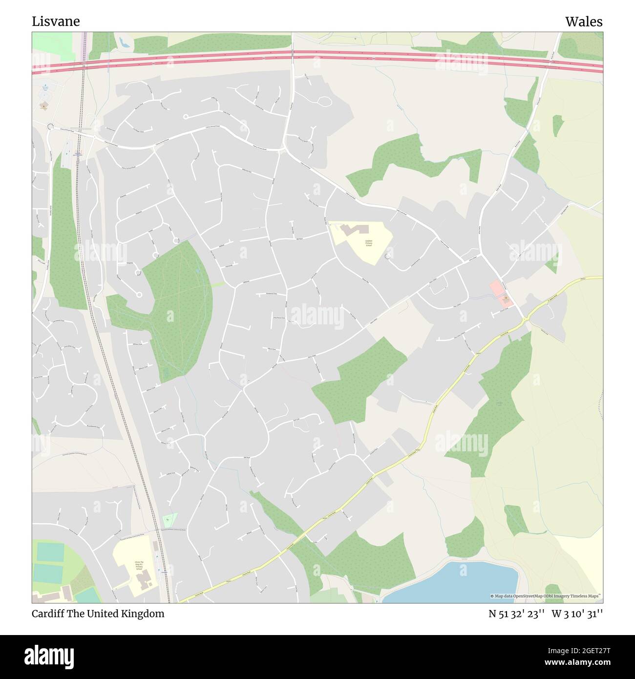 Cardiff wales map hi-res stock photography and images - Alamy