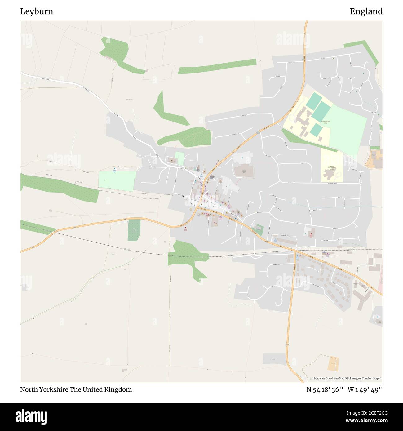 Leyburn north yorkshire Cut Out Stock Images & Pictures - Alamy