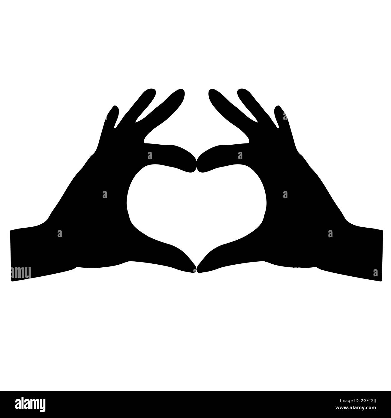 Couple making heart shape hands Black and White Stock Photos & Images ... Couple making heart shape hands Black and White Stock Photos & Images ...