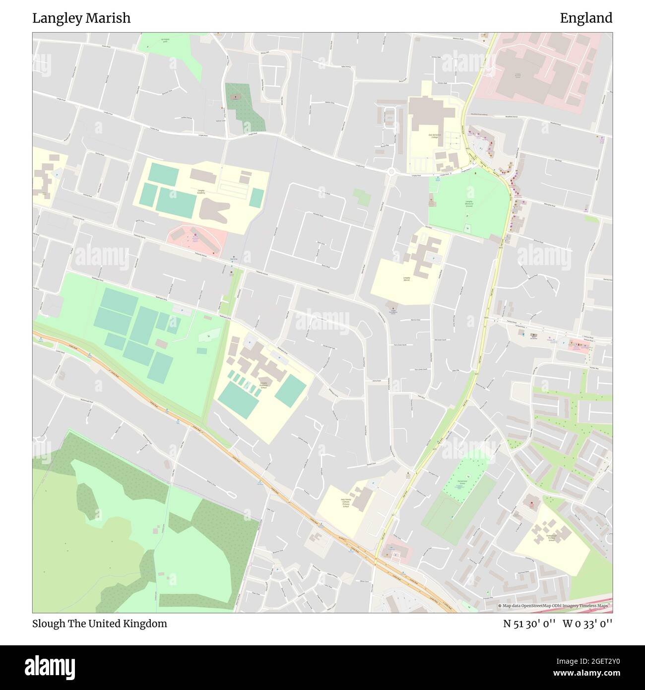 Map of slough hi-res stock photography and images - Alamy