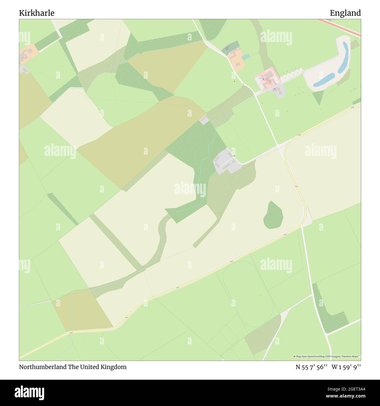 Kirkharle, Northumberland, United Kingdom, England, N 55 7' 56'', W 1 ...