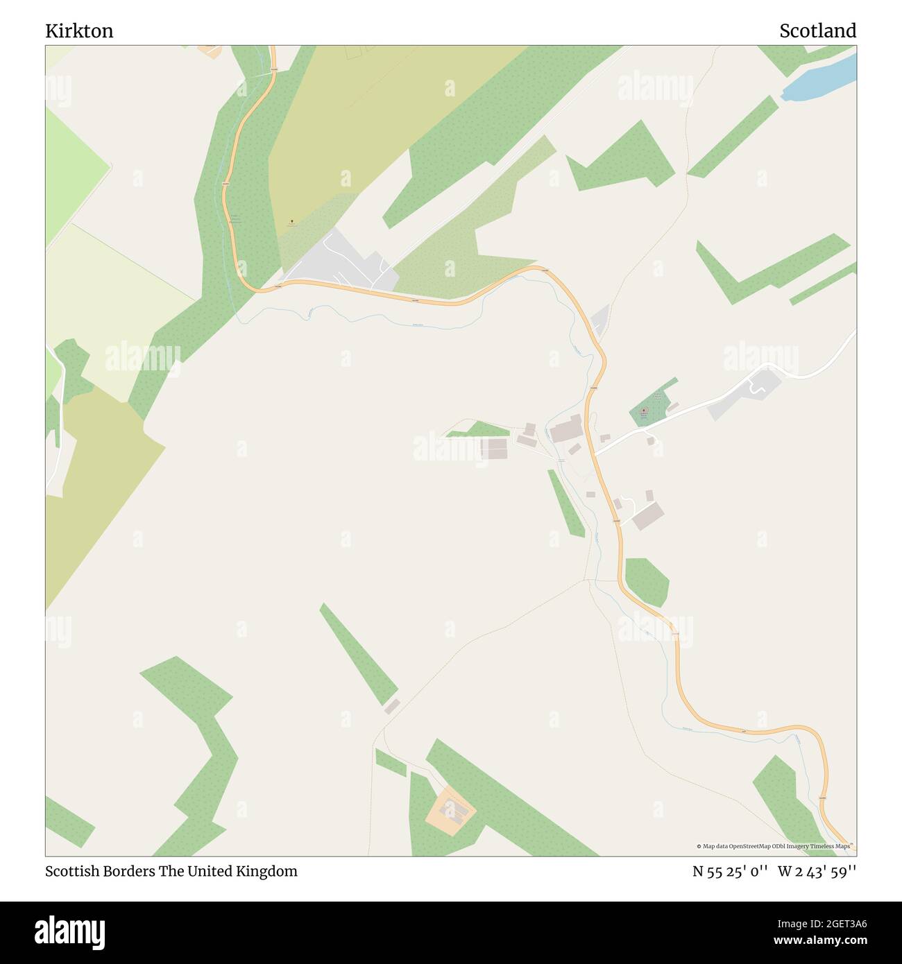 Scottish road map Cut Out Stock Images & Pictures - Alamy