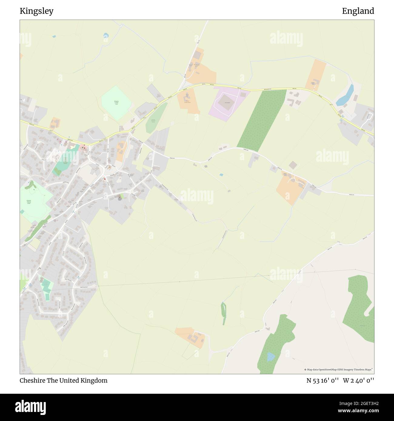 Map of cheshire england hi-res stock photography and images - Alamy