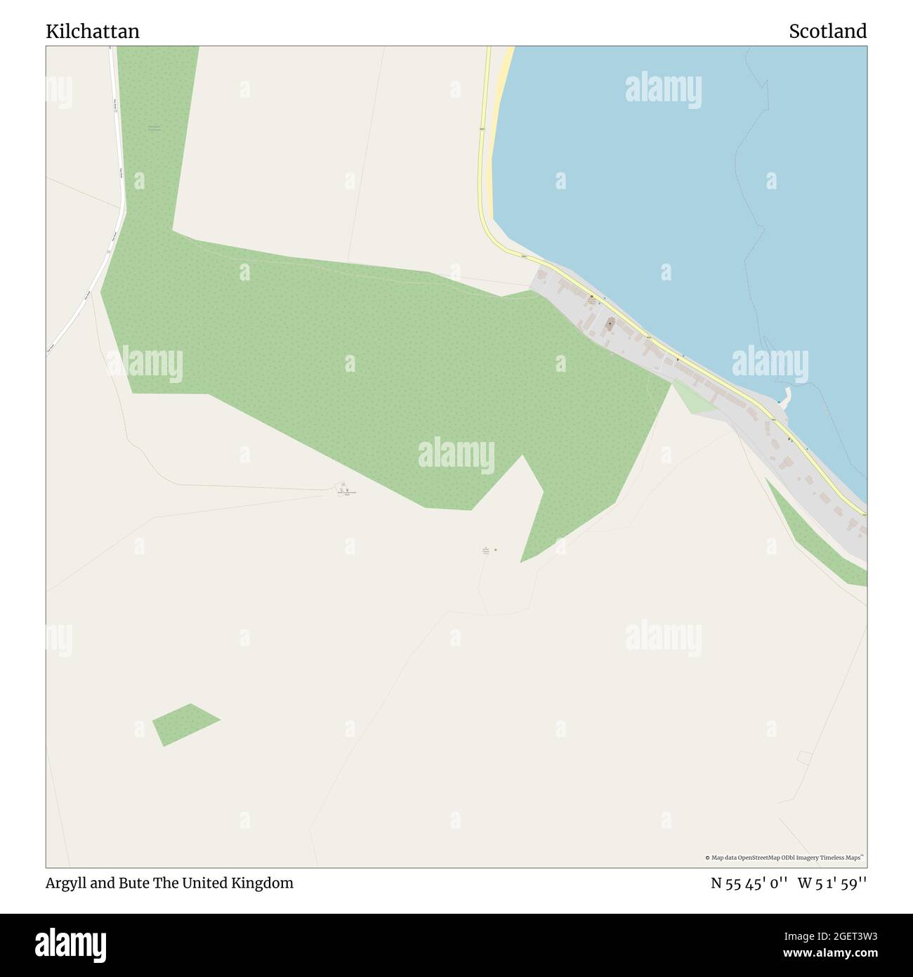 Argyll map hi-res stock photography and images - Alamy