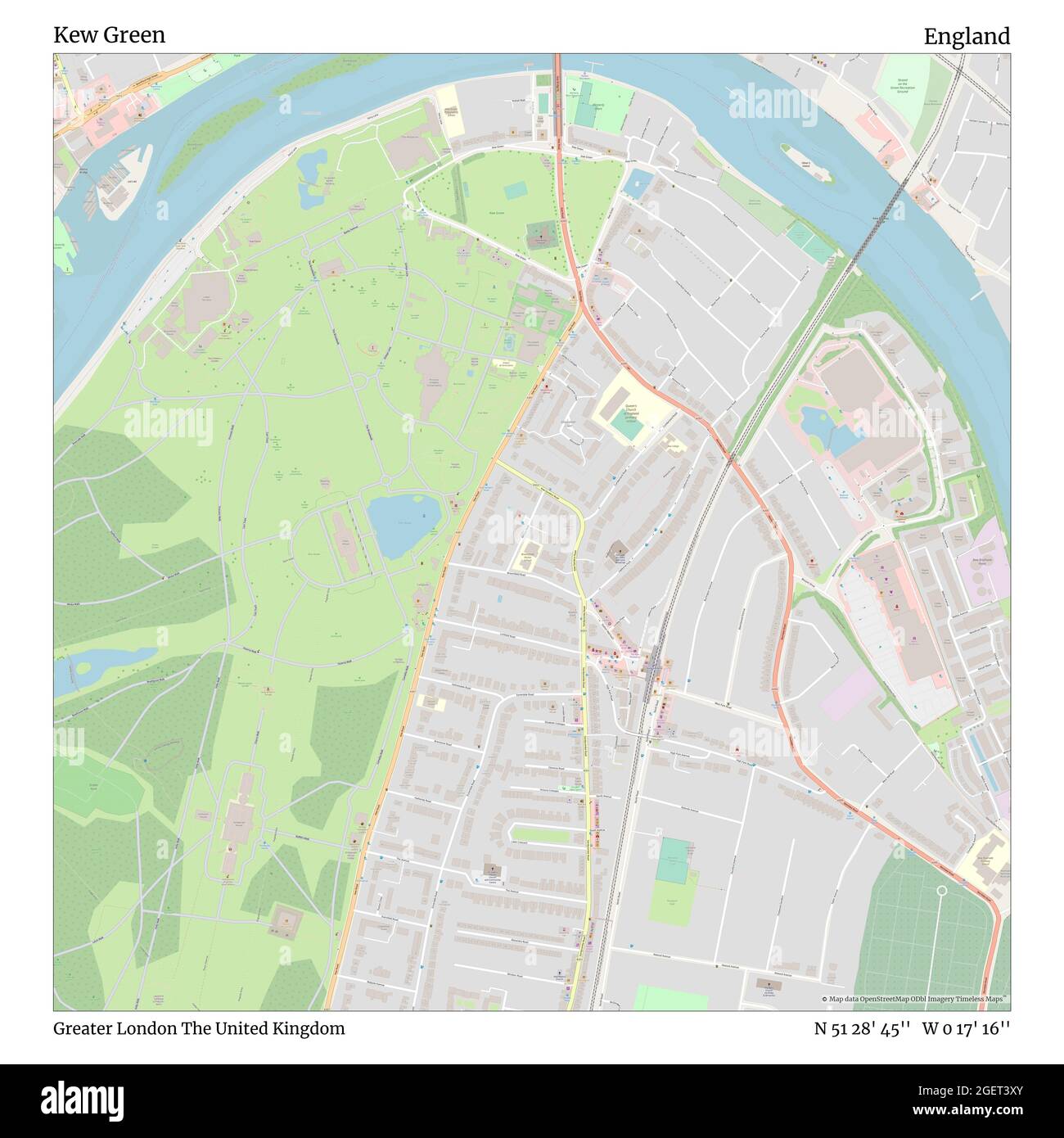 Kew green streets hi-res stock photography and images - Alamy