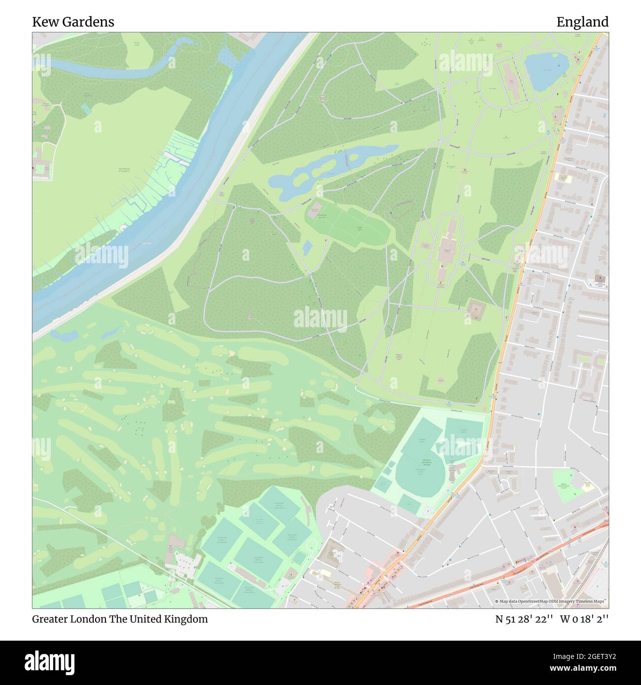 Kew gardens map Cut Out Stock Images & Pictures - Alamy