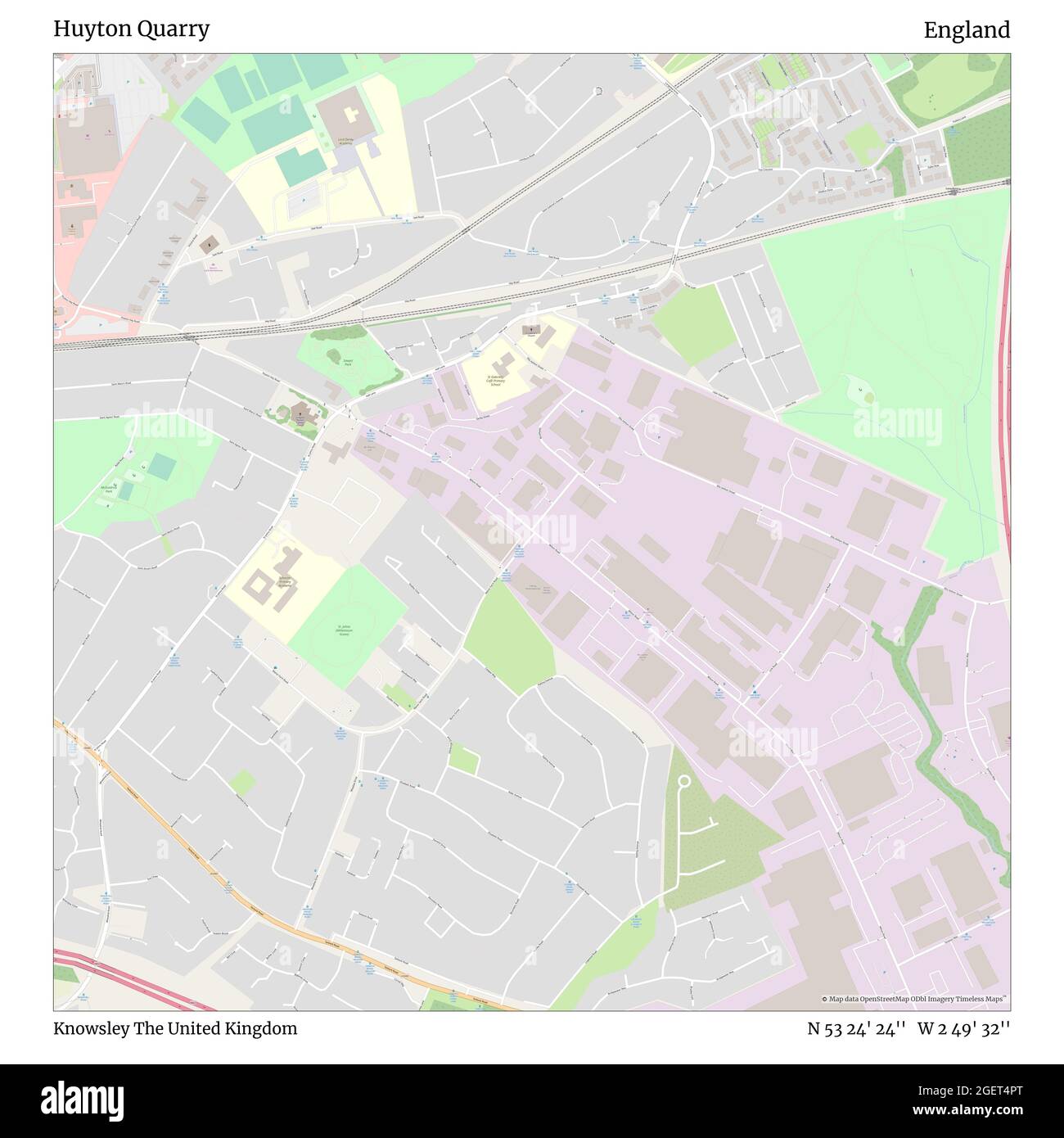 Quarry on map hi-res stock photography and images - Alamy