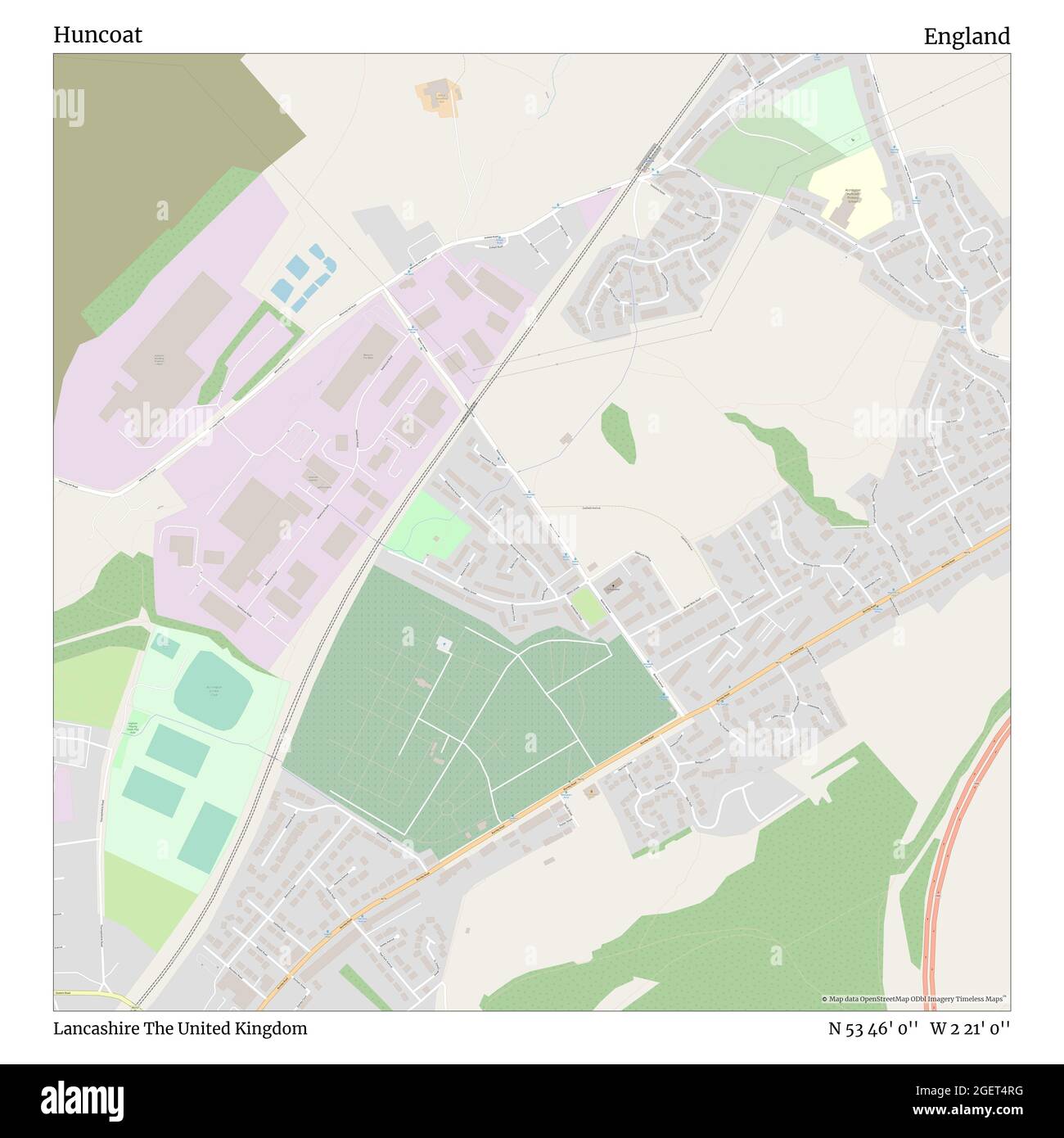 Lancashire map hi-res stock photography and images - Alamy