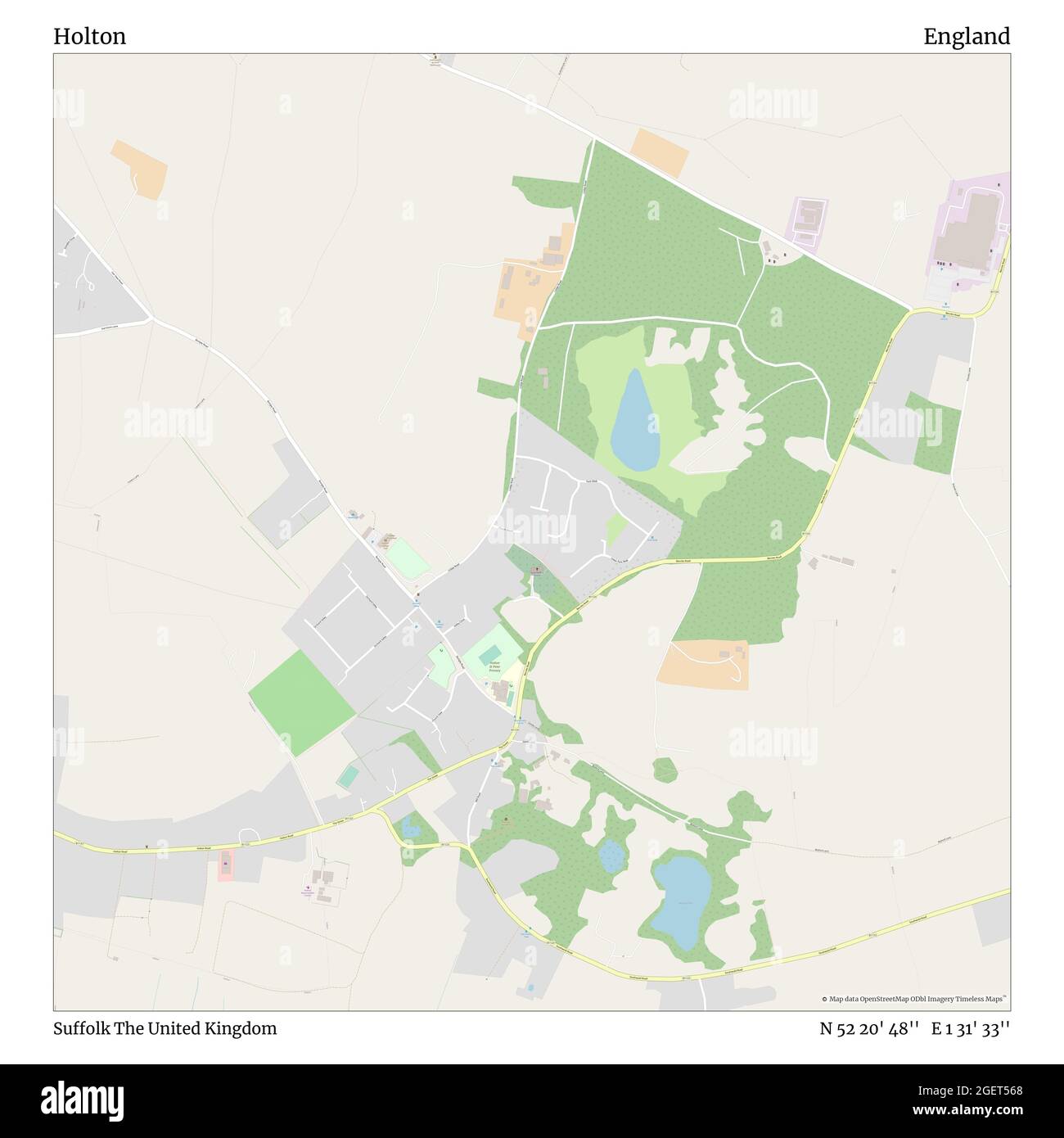 Map of holton hi-res stock photography and images - Alamy
