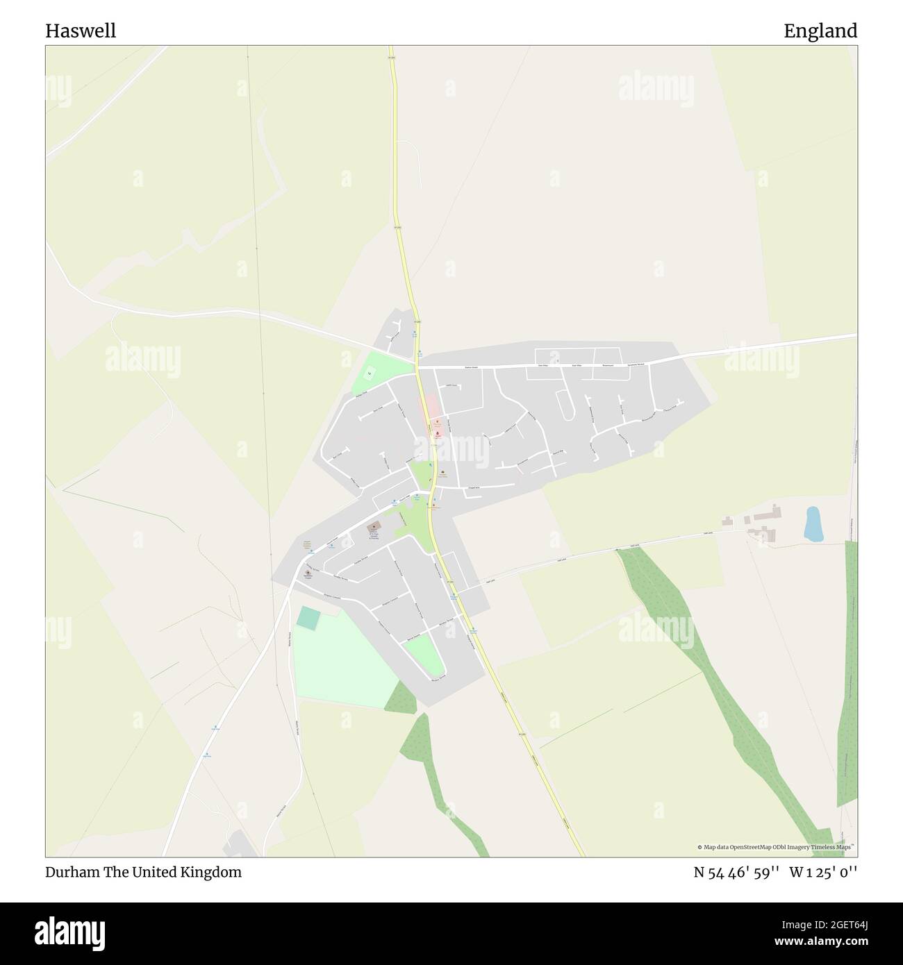 Map of haswell Cut Out Stock Images & Pictures - Alamy