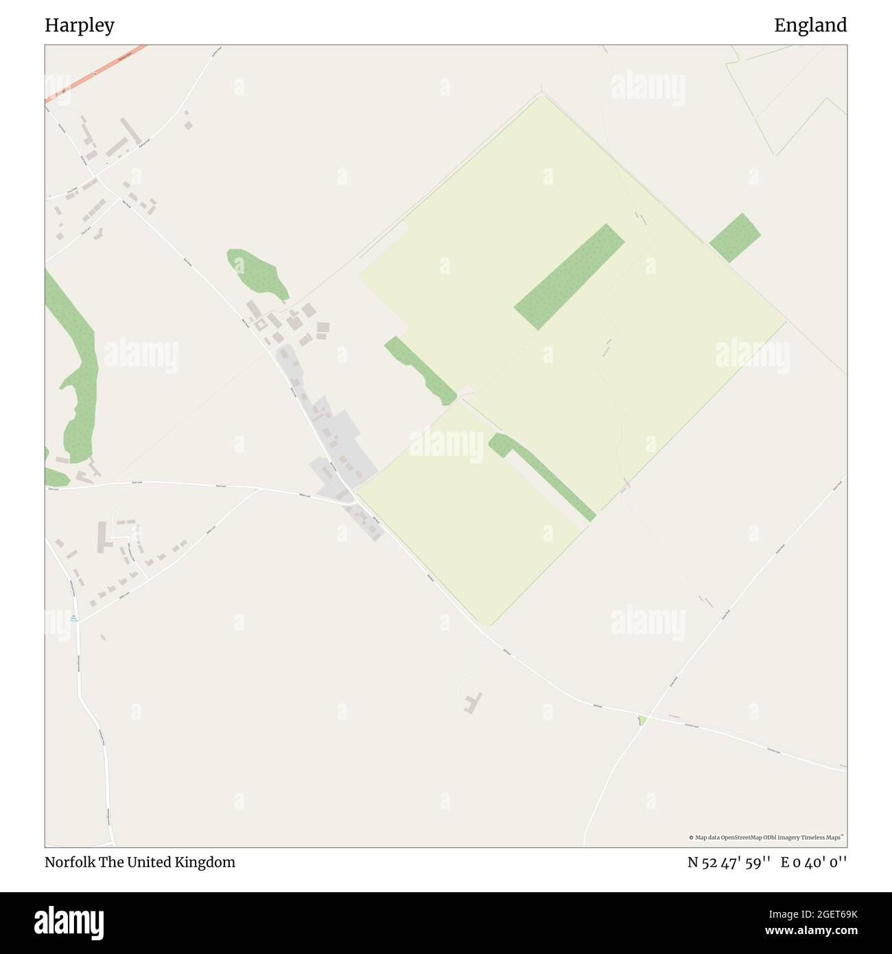 Map of norfolk england hi-res stock photography and images - Alamy