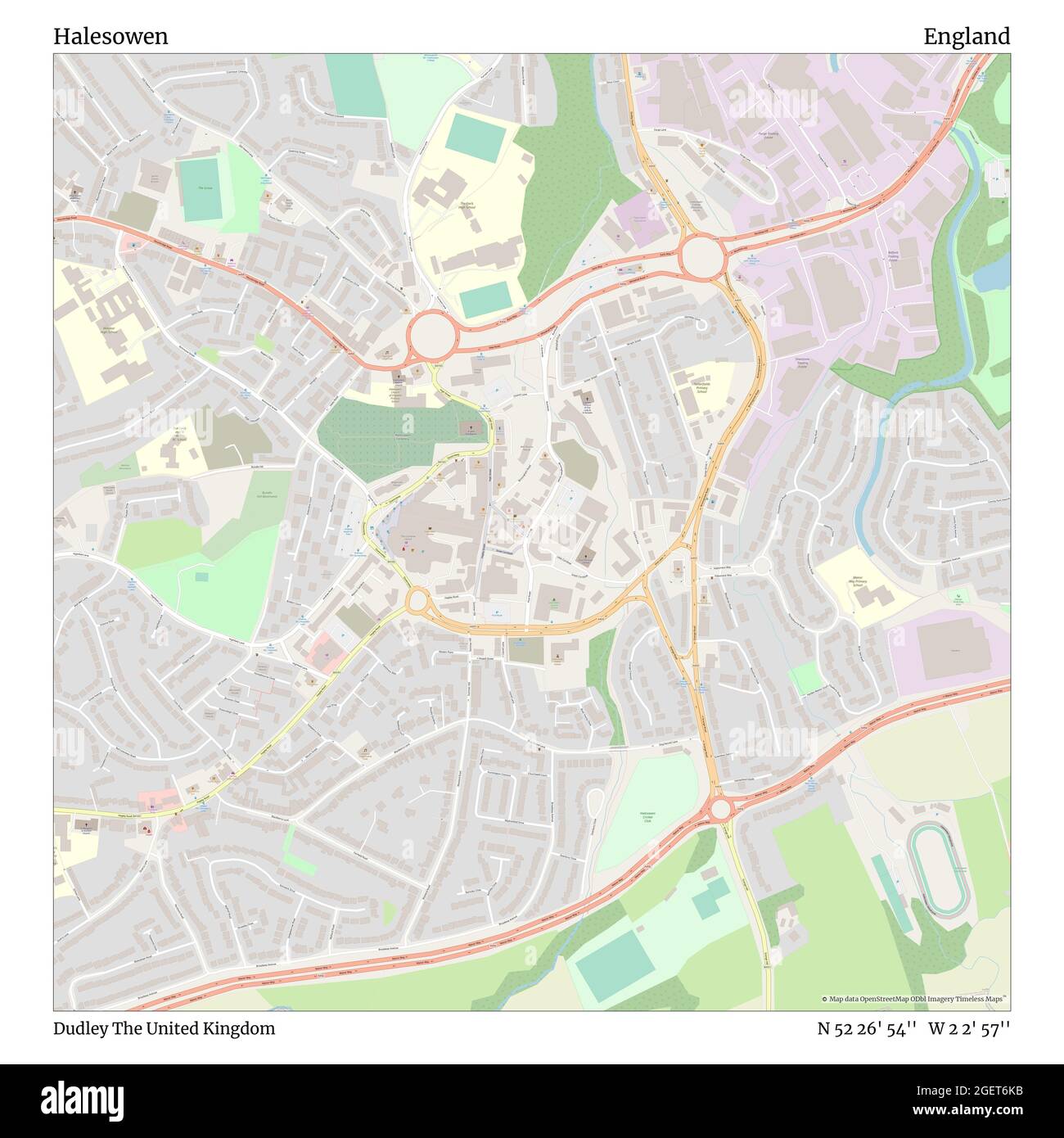 Map of dudley hi-res stock photography and images - Alamy