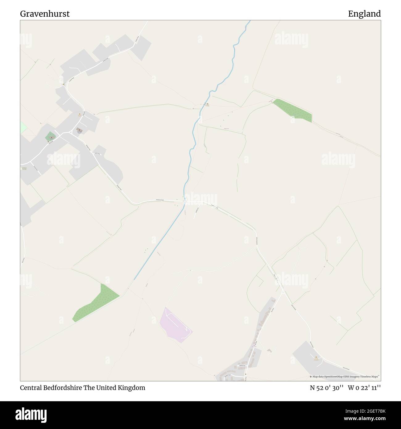Map of gravenhurst hi-res stock photography and images - Alamy