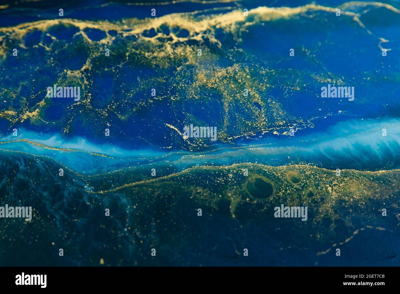 Resin art with bright colors. Epoxy effect background Stock Photo - Alamy