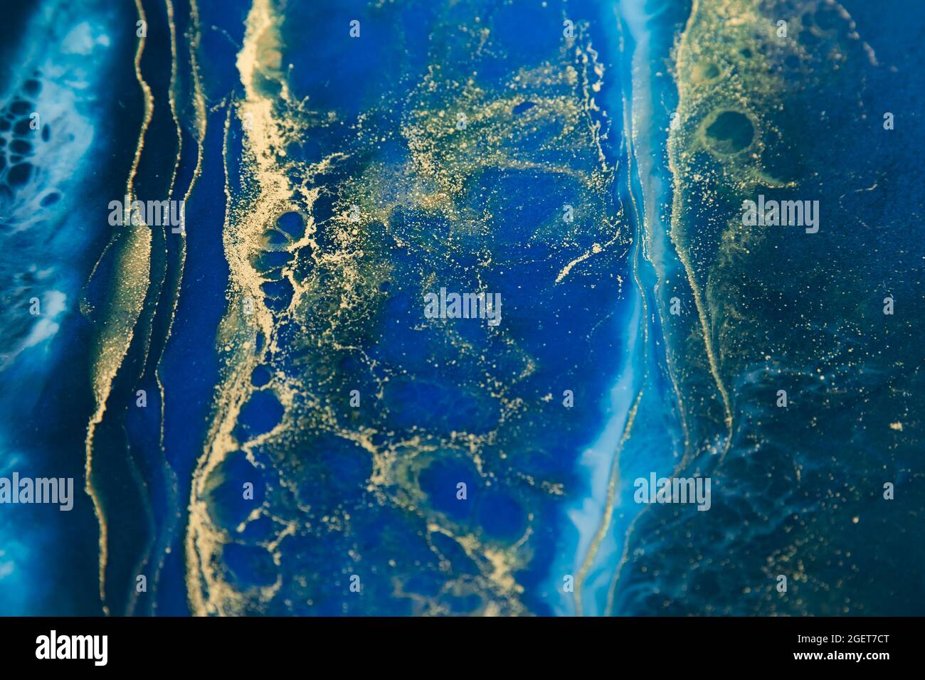 Resin art with bright colors. Epoxy effect background Stock Photo - Alamy