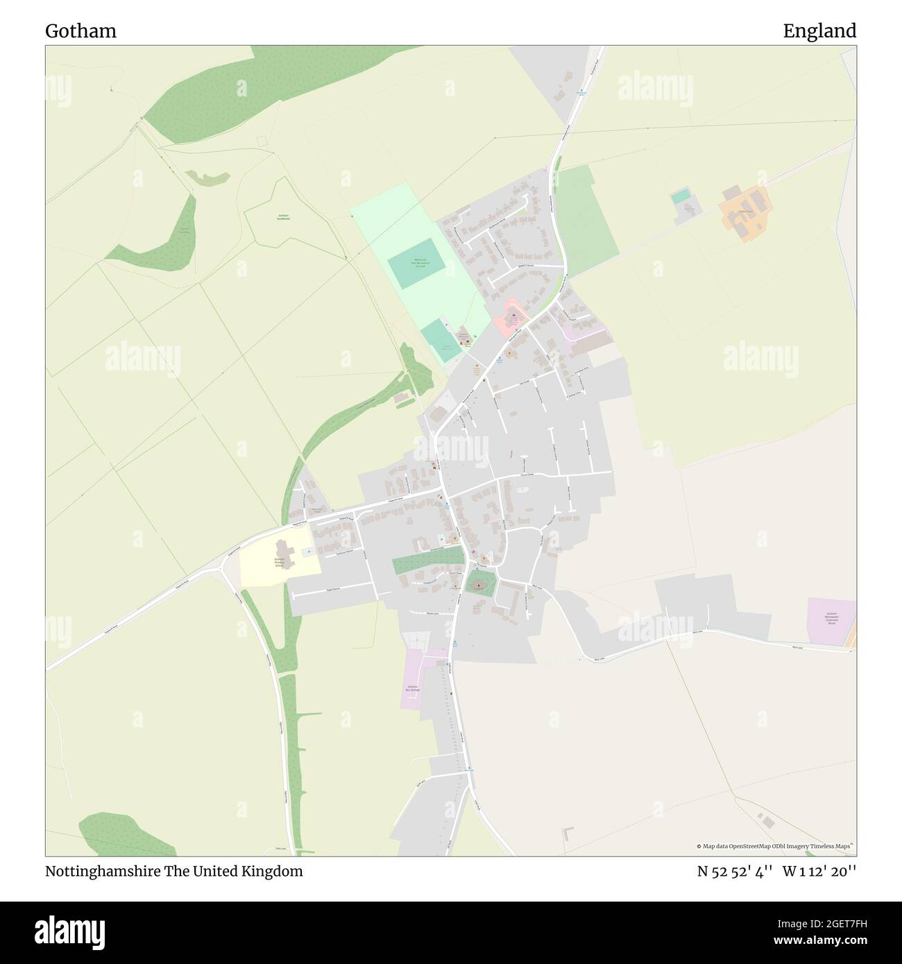 Map of gotham hi-res stock photography and images - Alamy