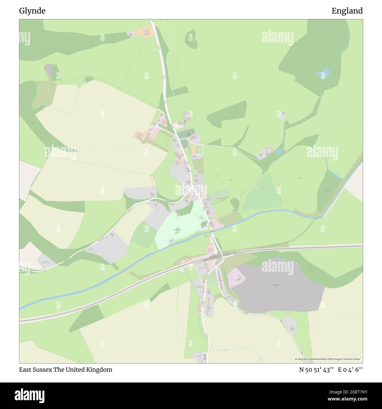 Map of east sussex hi-res stock photography and images - Alamy