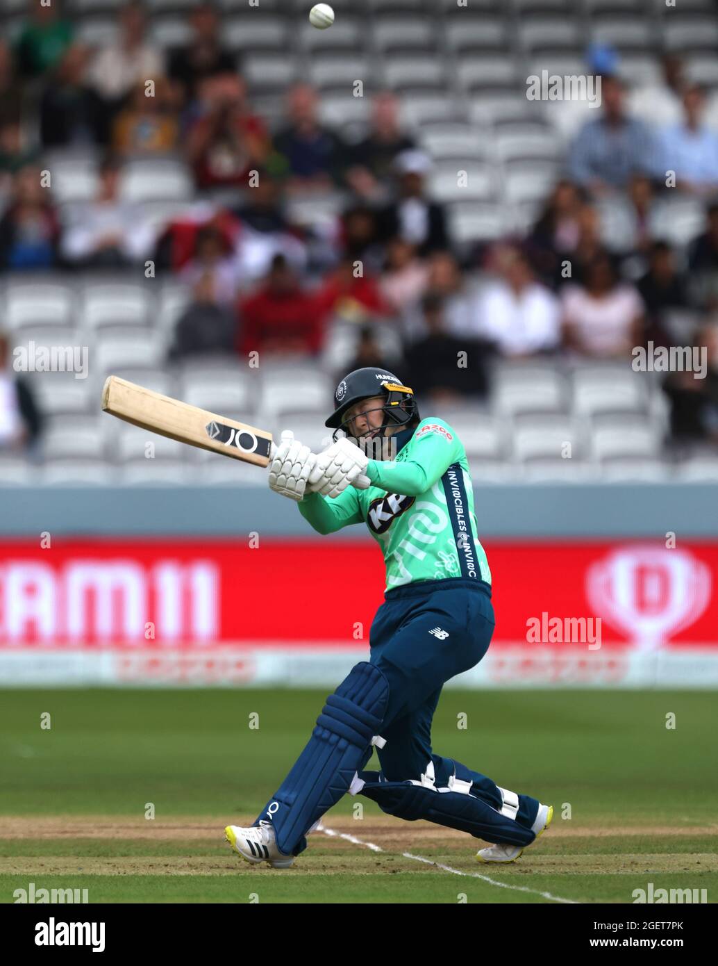 Oval Invincibles' Fran Wilson batting during the Women's Final of The ...