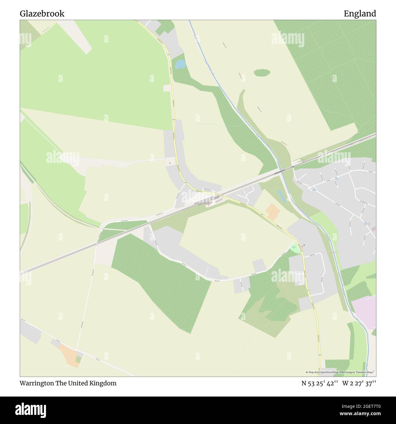 Map of warrington hi-res stock photography and images - Alamy