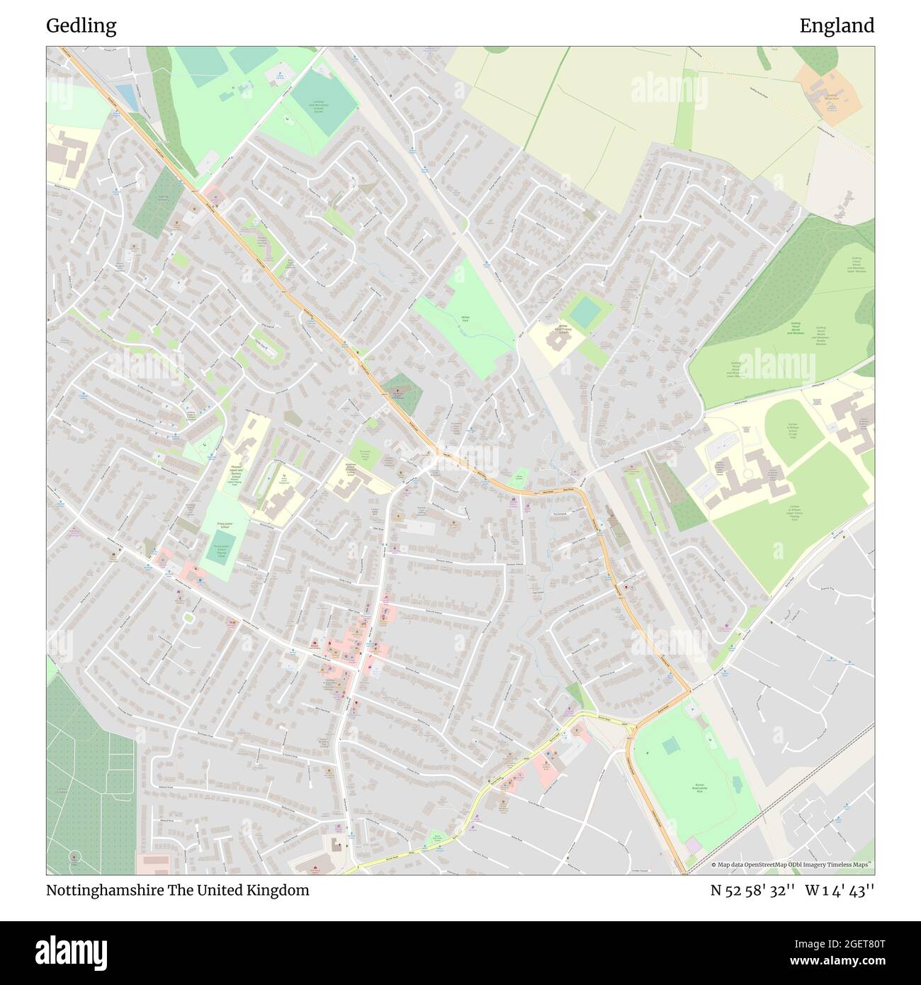 Gedling, nottinghamshire Cut Out Stock Images & Pictures - Alamy