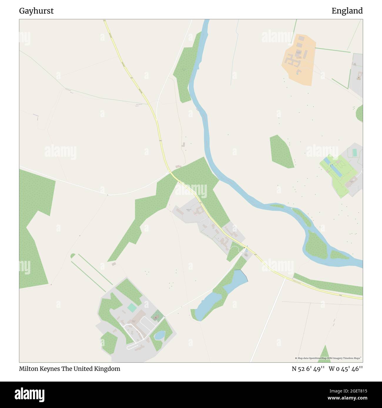 Gayhurst, Milton Keynes, United Kingdom, England, N 52 6' 49'', W 0 45 ...