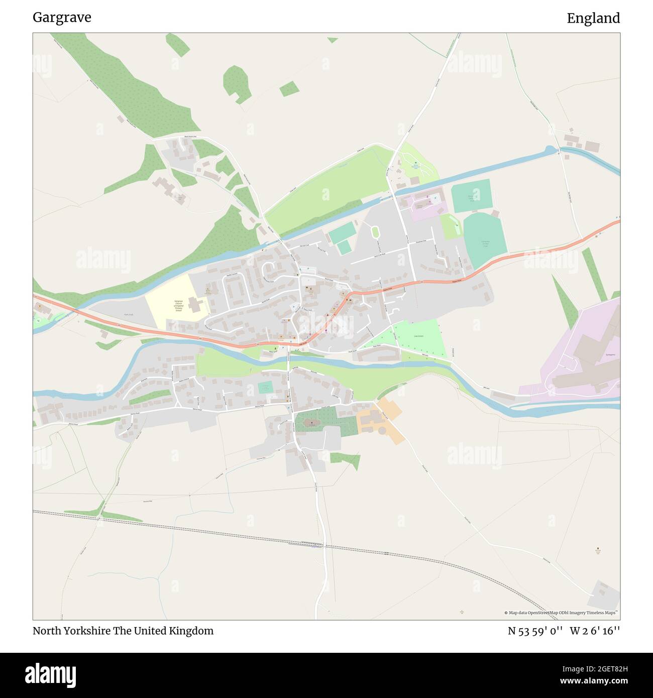 Gargrave map hi-res stock photography and images - Alamy