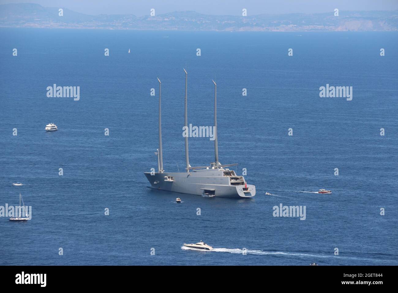 Luxury boat: Sailing Yacht A of A of Andrey Melnichenko spotted in ...