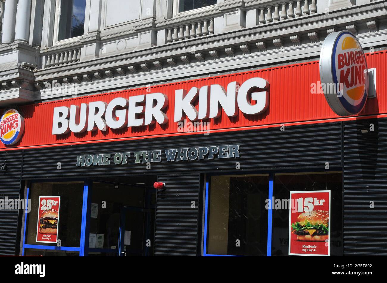 Copenhagen, Denmark., 21 August 2021,/American fast food chain ...