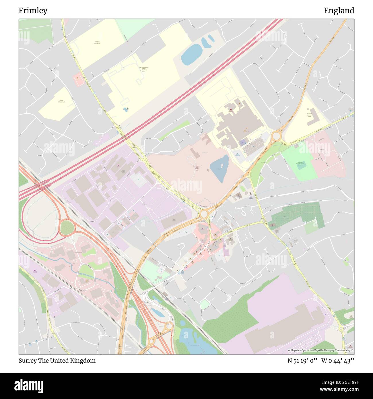 Frimley surrey Cut Out Stock Images & Pictures - Alamy