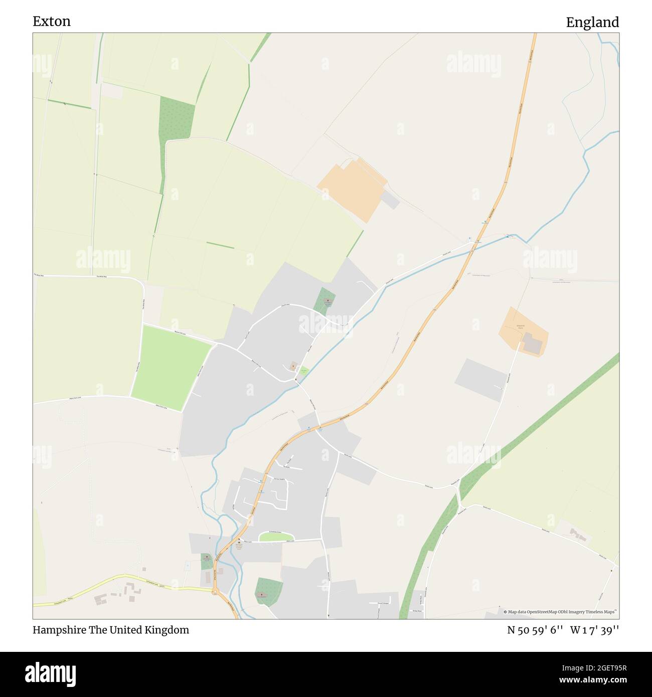 Exton map hi-res stock photography and images - Alamy