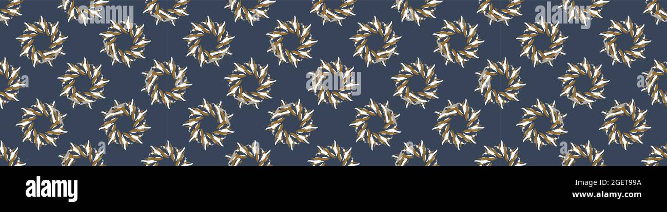 Masculine geometric seamless border pattern. Classic retro geo shape ...