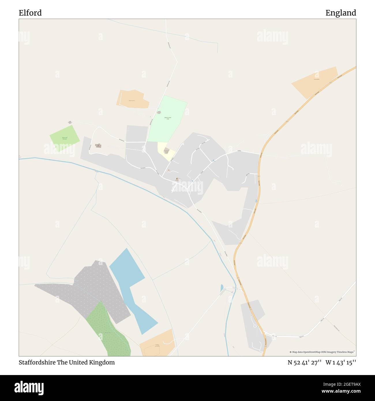 Elford, Staffordshire, United Kingdom, England, N 52 41' 27'', W 1 43 ...