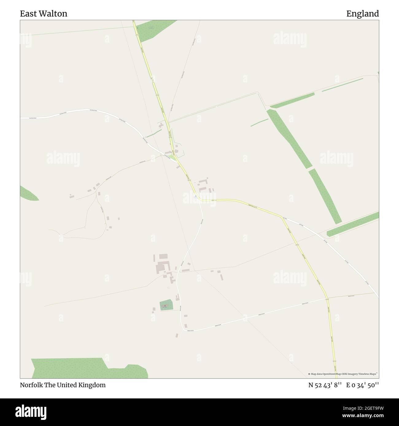 Map of walton Cut Out Stock Images & Pictures - Alamy