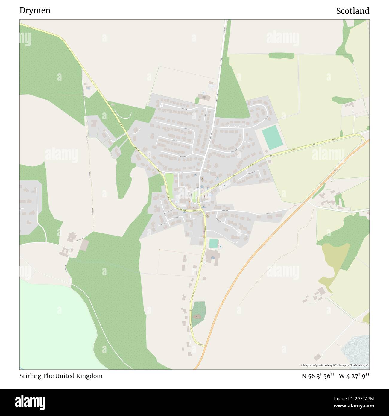 Drymen scotland Cut Out Stock Images & Pictures - Alamy