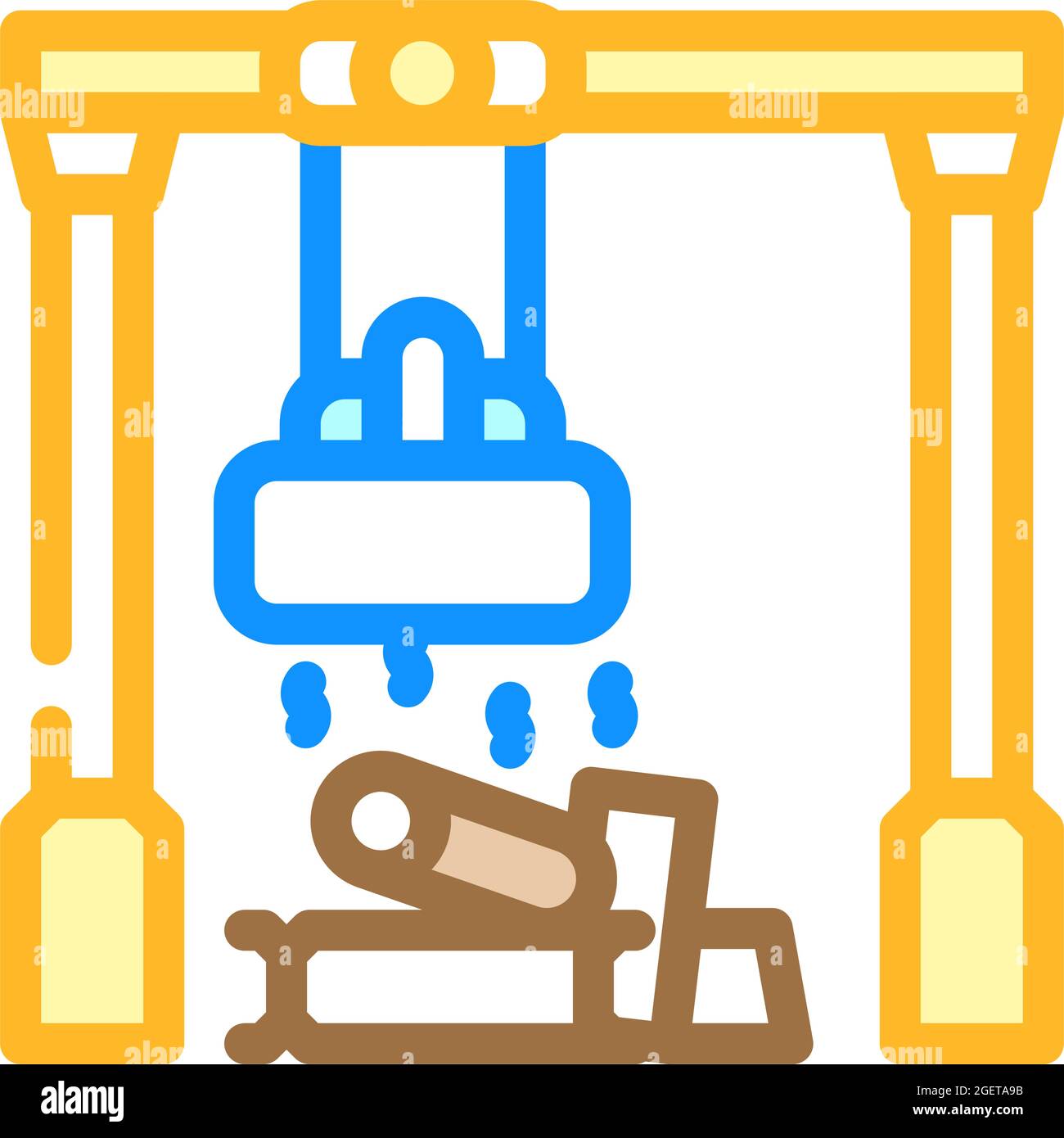 sorting metals color icon vector illustration Stock Vector Image & Art ...