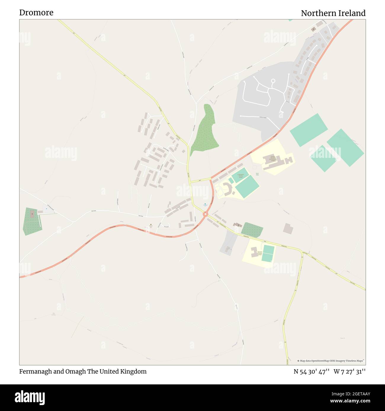 Dromore, Fermanagh and Omagh, United Kingdom, Northern Ireland, N 54 30 ...