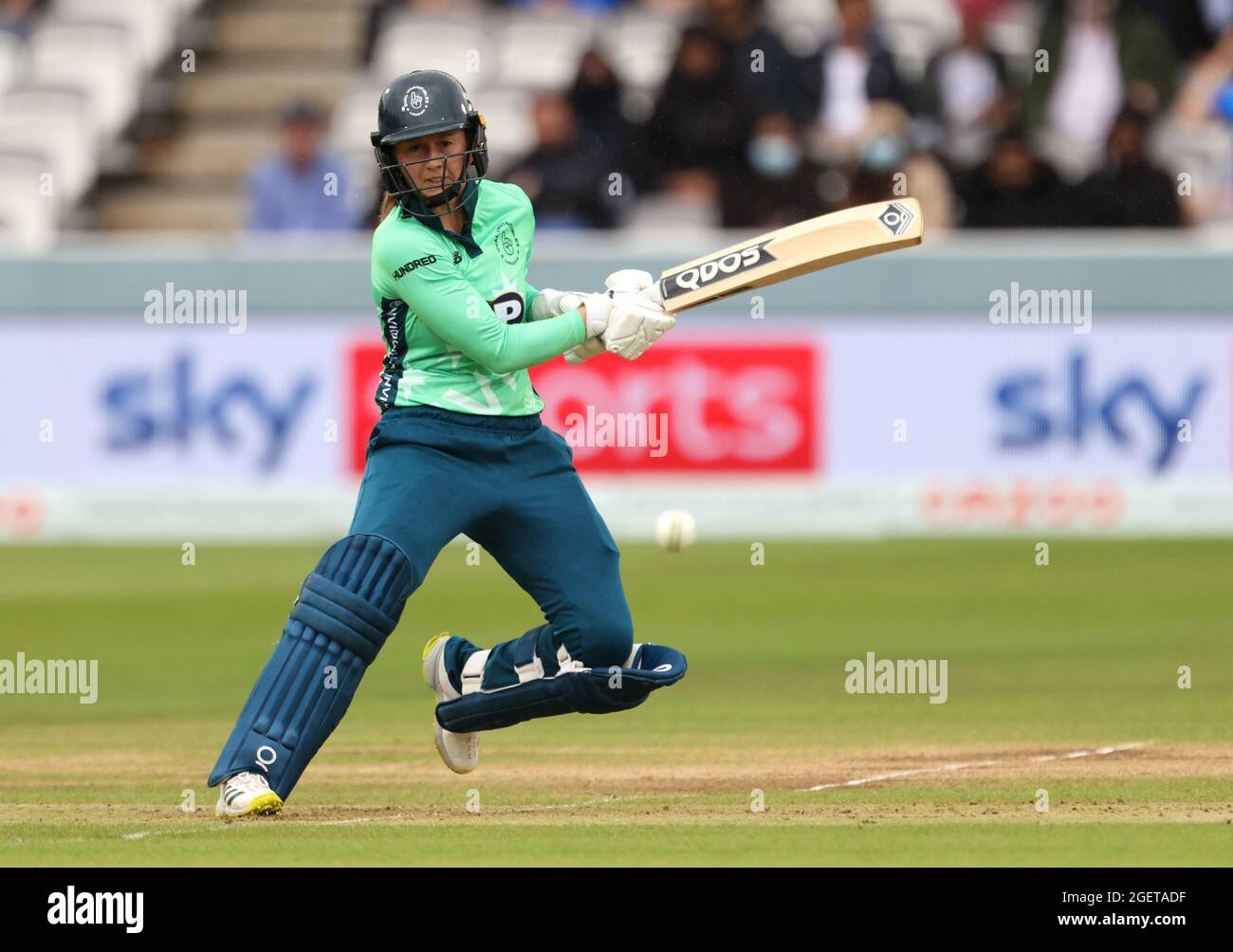 Oval Invincibles' Fran Wilson batting during the Women's Final of The ...