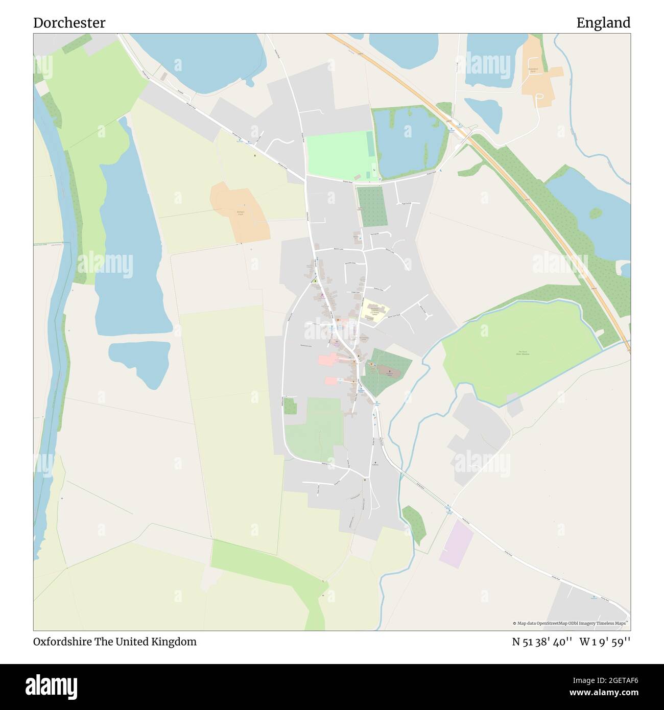 Map of dorchester hi-res stock photography and images - Alamy