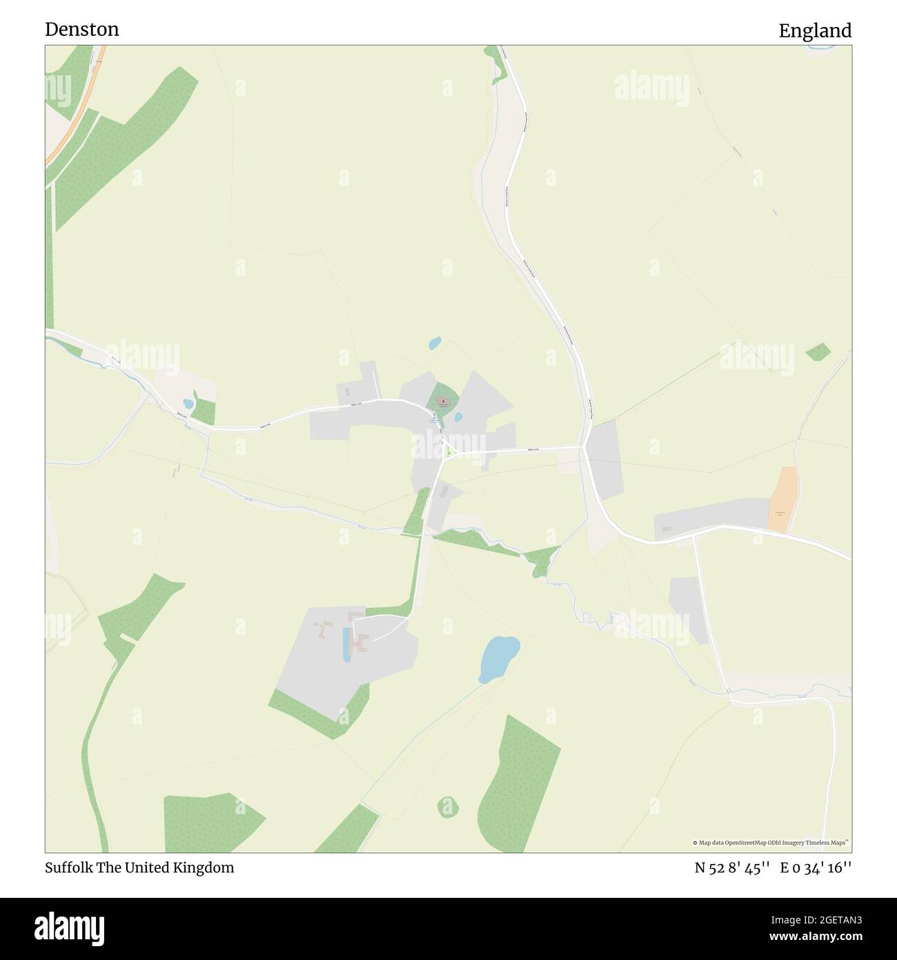 Denston, Suffolk, United Kingdom, England, N 52 8' 45'', E 0 34' 16 ...