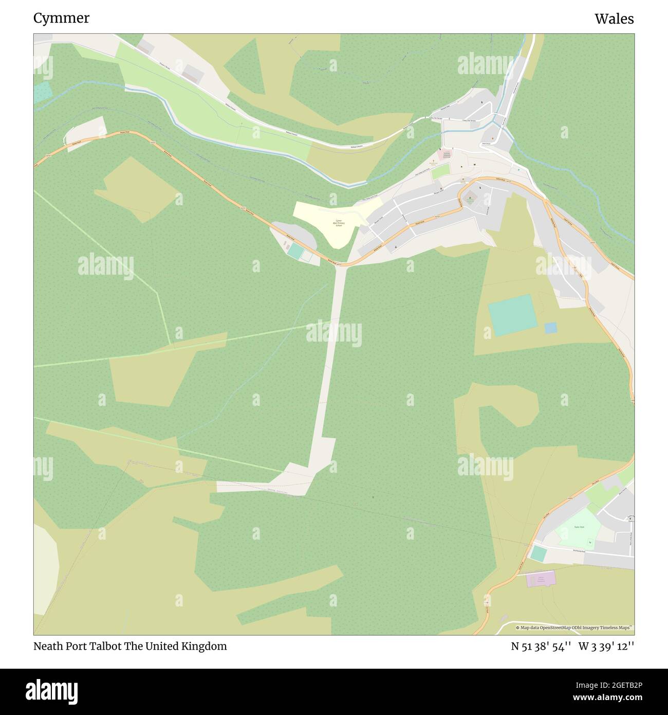 Map of port talbot Cut Out Stock Images & Pictures - Alamy