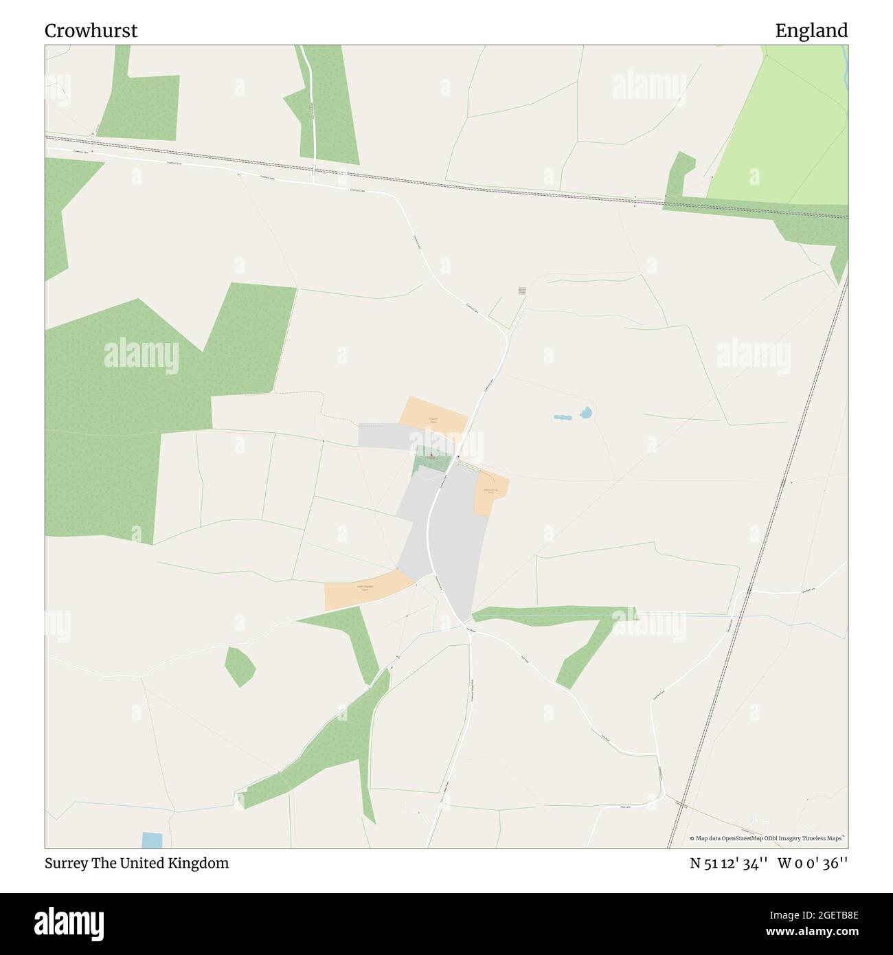 Crowhurst, surrey hi-res stock photography and images - Alamy