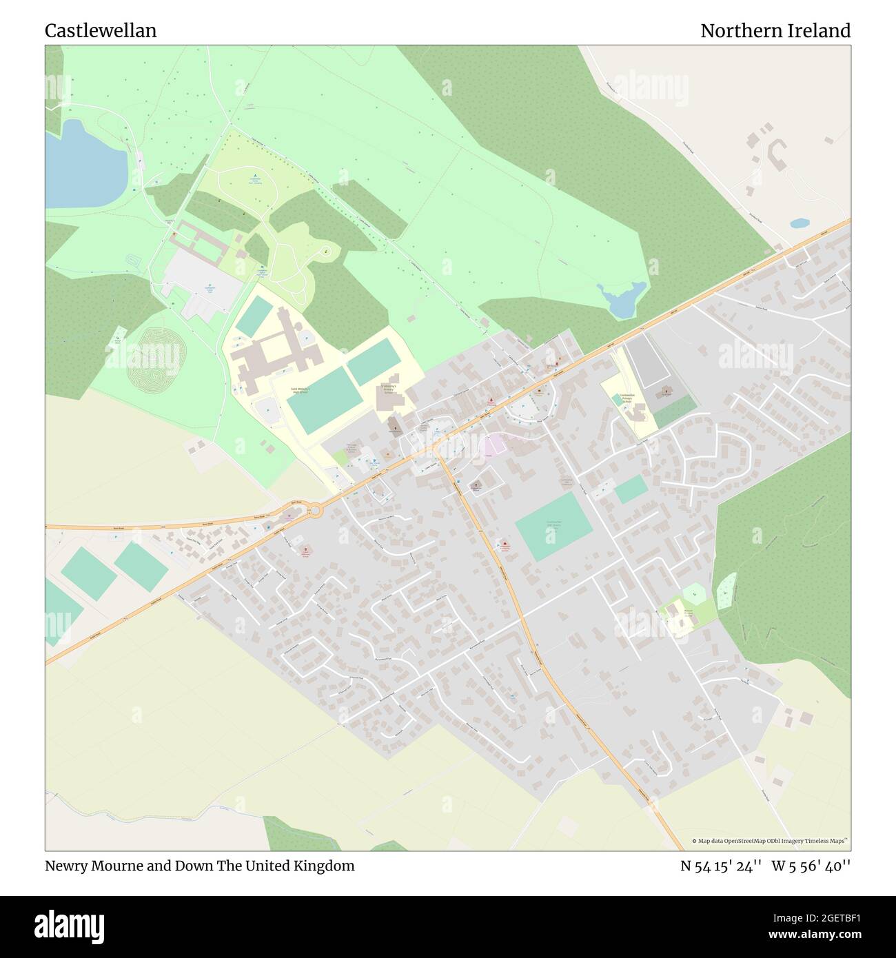 Map of newry hi-res stock photography and images - Alamy