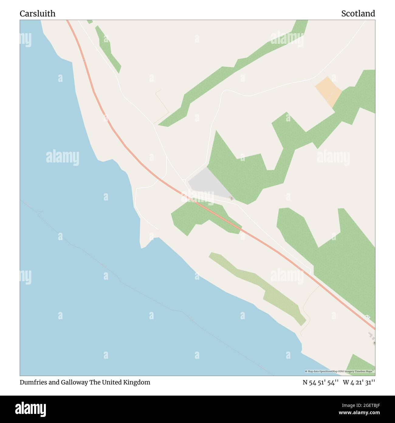 Carsluith, Dumfries and Galloway, United Kingdom, Scotland, N 54 51' 54 ...