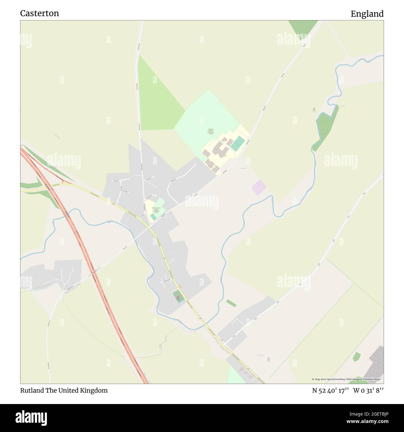 Casterton, Rutland, United Kingdom, England, N 52 40' 17'', W 0 31' 8 ...